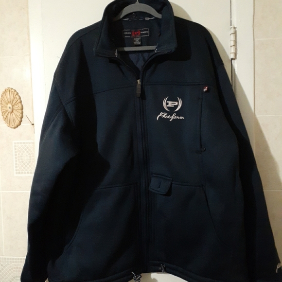 Phat Farm | Jackets & Coats | Phat Farm Mens Full Zip Blue Jacket Sz ...